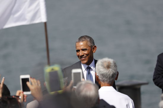 Barack Obama Joint Press Conference Following Editorial Stock Photo ...