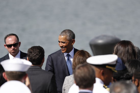 Barack Obama Joint Press Conference Following Editorial Stock Photo ...