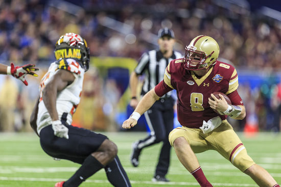 Boston College Eagles Quarterback Patrick Towles Editorial Stock Photo ...