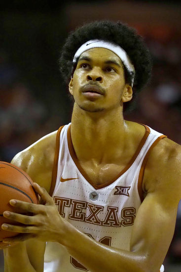 Jarrett Allen 31 Texas Longhorns Action Editorial Stock Photo - Stock ...