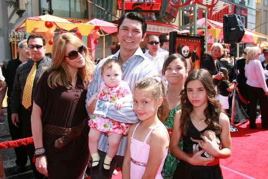 Lou Diamond Phillips Family Editorial Stock Photo - Stock Image ...
