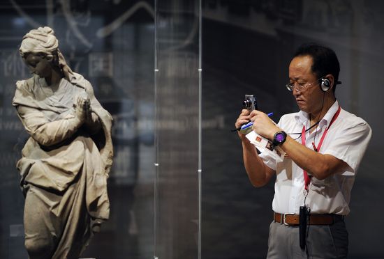 Visitors Takes Pictures Virgin Mary German Editorial Stock Photo ...