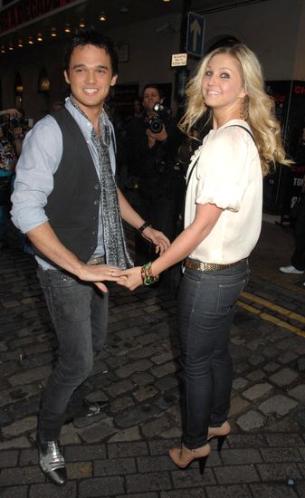 Gareth Gates His Fiancee Suzanne Mole Editorial Stock Photo - Stock ...
