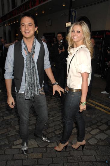 Gareth Gates His Fiancee Suzanne Mole Editorial Stock Photo - Stock ...