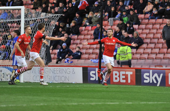 Barnsleys Sam Winnall Celebrates His Goal Editorial Stock Photo - Stock ...