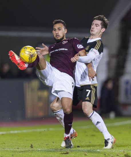 Faycal Rherras Heart Midlothian Challenged By Editorial Stock Photo ...