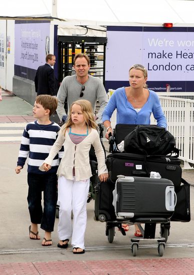 Jason Donovan Angela Malloch Their Children Editorial Stock Photo ...