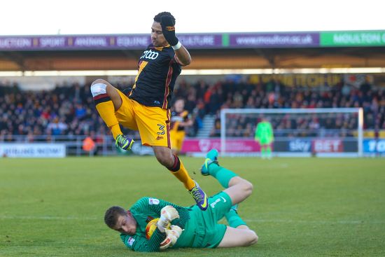 Northampton Town Goalkeeper Adam Smith 1 Editorial Stock Photo - Stock ...
