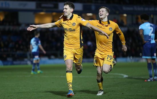 Mark Randall Celebrates Scoring Goal Rhys Editorial Stock Photo - Stock ...