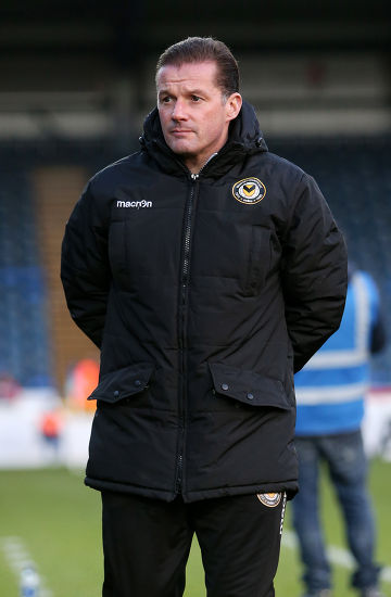 Newport County Manager Graham Westley Editorial Stock Photo - Stock ...
