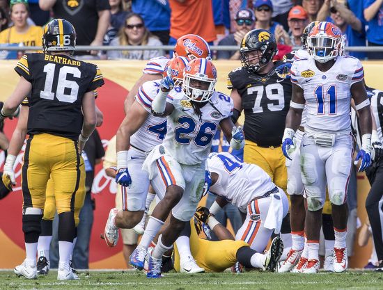Florida Gators Defensive Back Marcell Harris Editorial Stock Photo ...