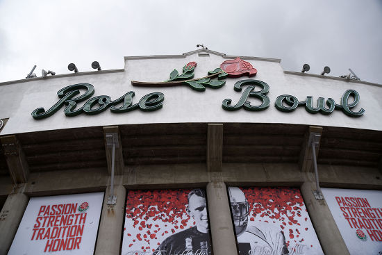 Stadium Prior 2016 Rose Bowl Between Editorial Stock Photo - Stock ...