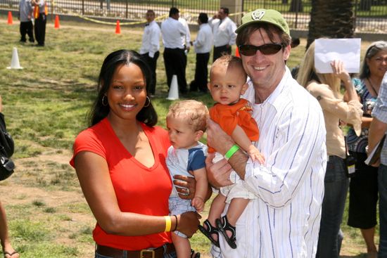 Garcelle Beauvaisnilon Husband Michael Nilon Family Editorial Stock ...