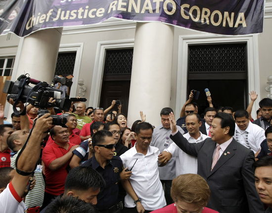 Philippine Supreme Court Chief Justice Renato Editorial Stock Photo ...
