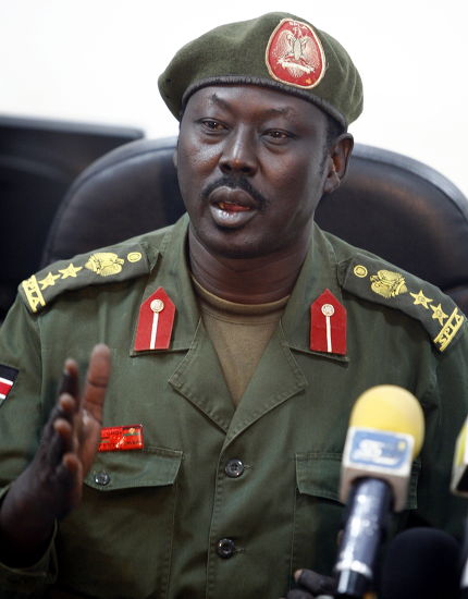 Spokesman South Sudanese Army Colonel Philip Editorial Stock Photo ...