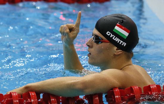 Daniel Gyurta Hungary Competes Mens 200m Editorial Stock Photo - Stock ...