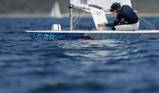 British Laser Sailor Gold Medalist Mens Editorial Stock Photo - Stock ...