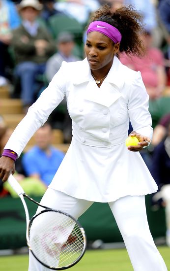 Serena Williams Us Warms Prior Her Editorial Stock Photo - Stock Image ...