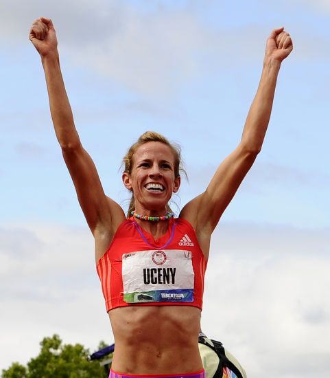 Morgan Uceny Celebrates After Finishing Women Editorial Stock Photo ...