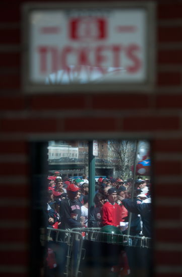 Seen Reflected Old Ticket Booth Window Editorial Stock Photo - Stock ...