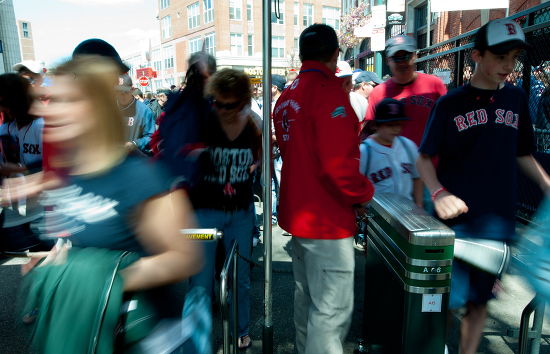 First Fans Stream Past Ticket Takers Editorial Stock Photo - Stock ...