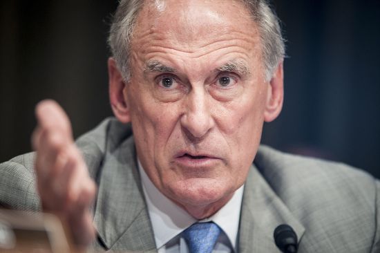 Senator Dan Coats Rin Questions U Editorial Stock Photo - Stock Image ...