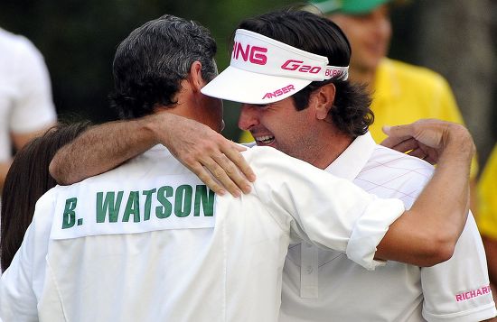 Bubba Watson Us R Hugs His Editorial Stock Photo - Stock Image ...