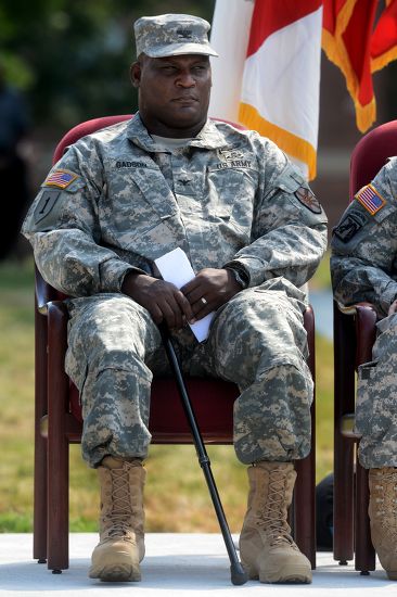 Colonel Gregory Gadson Attends Change Command Editorial Stock Photo ...