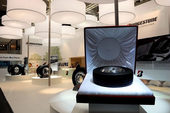 View Bridgestone Tyre Manufacturer Booth 62nd Editorial Stock Photo ...