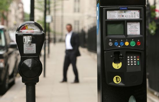 Parkeon Celebrates Golden Anniversary Parking Meter Editorial Stock ...