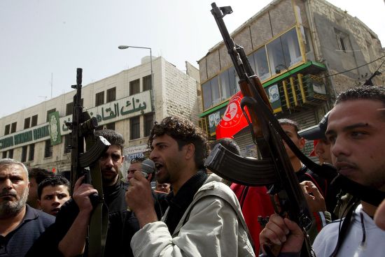 Members Pflp Rally During Demonstration West Editorial Stock Photo ...
