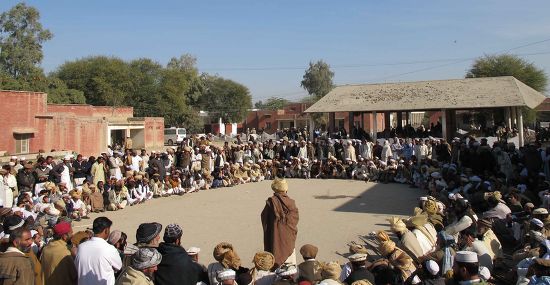 Elders Mehsud Tribe Attend Jirga Centuries Editorial Stock Photo ...