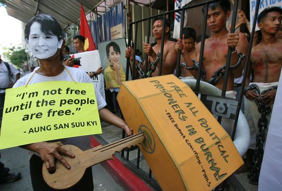 Filipino Solidarity Activists Seen During Solidarity Editorial Stock ...