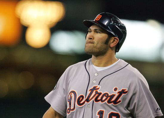 Detroit Tiger Johnny Damon Reacts After Editorial Stock Photo - Stock ...