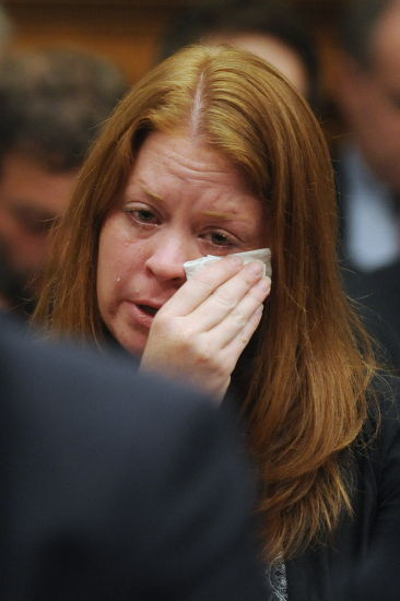 Sara Stone Wipes Away Tears She Editorial Stock Photo - Stock Image ...