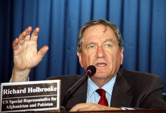 Richard Holbrooke Us Special Envoy Pakistan Editorial Stock Photo ...