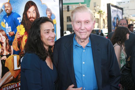 Paula Viacom Chairman Sumner Redstone Editorial Stock Photo - Stock ...