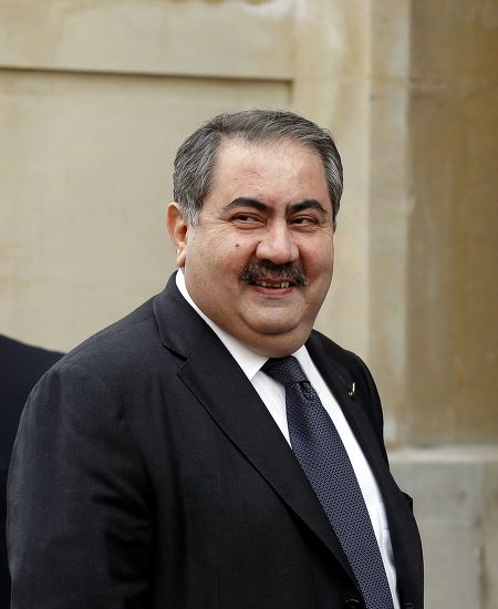 Iraqi Foreign Minister Hoshyar Zebari Arrives Editorial Stock Photo ...