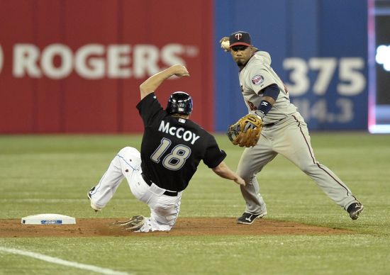 Toronto Blue Jays Mike Mccoy L Editorial Stock Photo - Stock Image ...