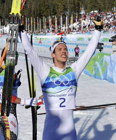 Swedens Marcus Hellner Celebrates After Winning Editorial Stock Photo ...