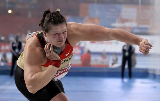 Christina Schwanitz Germany Competes During Shot Editorial Stock Photo ...