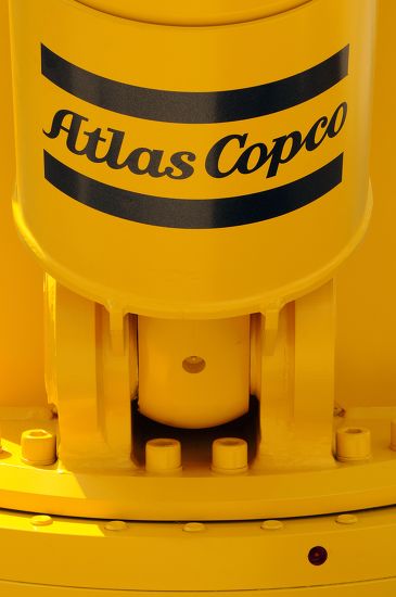 Detail View Stand Atlas Copco Company Editorial Stock Photo - Stock ...