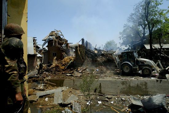 Indian Army Soliders Look On Bulldozer Editorial Stock Photo - Stock ...