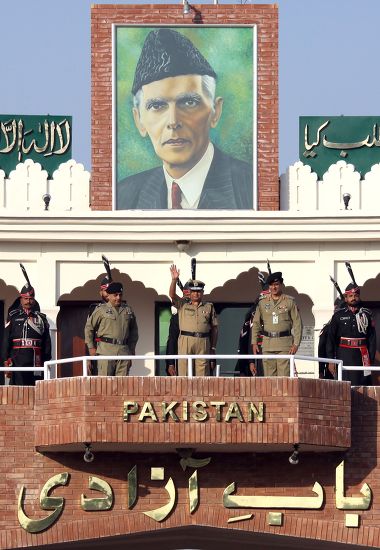 Pakistans Sector Commander Brigadier Farrukh Jamal Editorial Stock ...