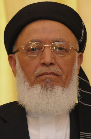 Burhanuddin Rabbani Former Afghan President Now Editorial Stock Photo ...