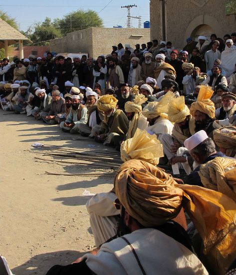 Elders Mehsud Tribe Attend Jirga Centuries Editorial Stock Photo ...