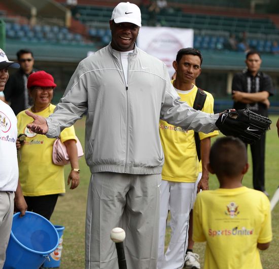 George Kenneth Ken Griffey Jr Teaches Editorial Stock Photo - Stock ...