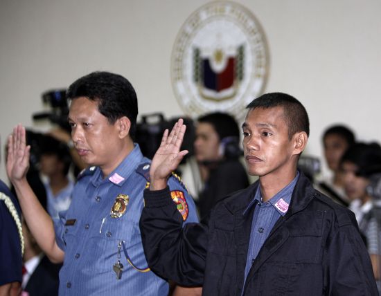 Filipino Police Officers Santiago Pascual L Editorial Stock Photo ...