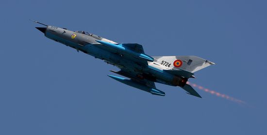 Russian Made Mig21 Lancer Military Jet Editorial Stock Photo - Stock ...