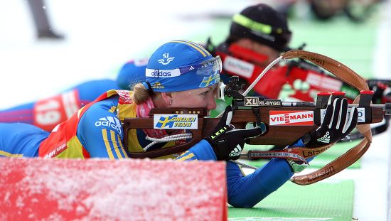 Helena Jonsson Sweden Competes Womens Biathlon Editorial Stock Photo ...